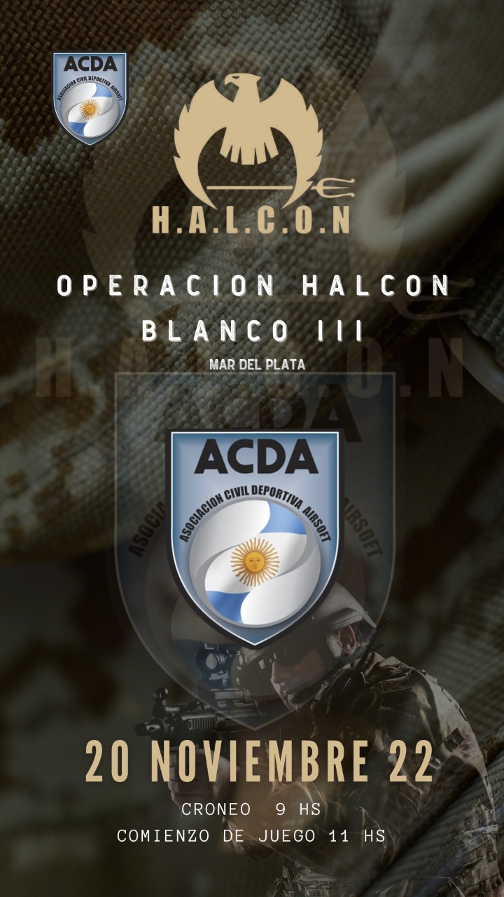 HALCON BLANCO III – MAR DEL PLATA – 20 NOVIEMBRE – ACDA