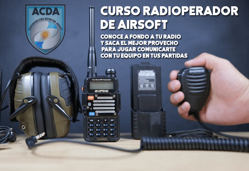 Curso de radioperador de Airsoft – ACDA
