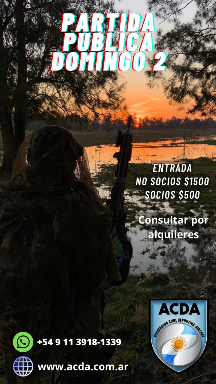 PARTIDA ABIERTA Domingo 02/04/2023 – ACDA