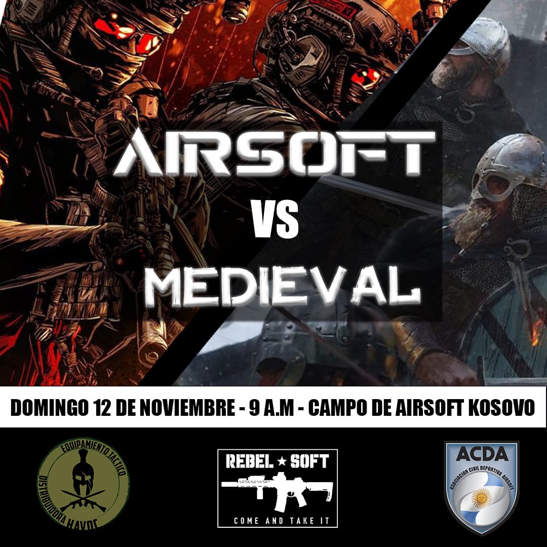 AIRSOFT VS MEDIEVAL – CAMPO DE AIRSOFT KOSOVO – ACDA